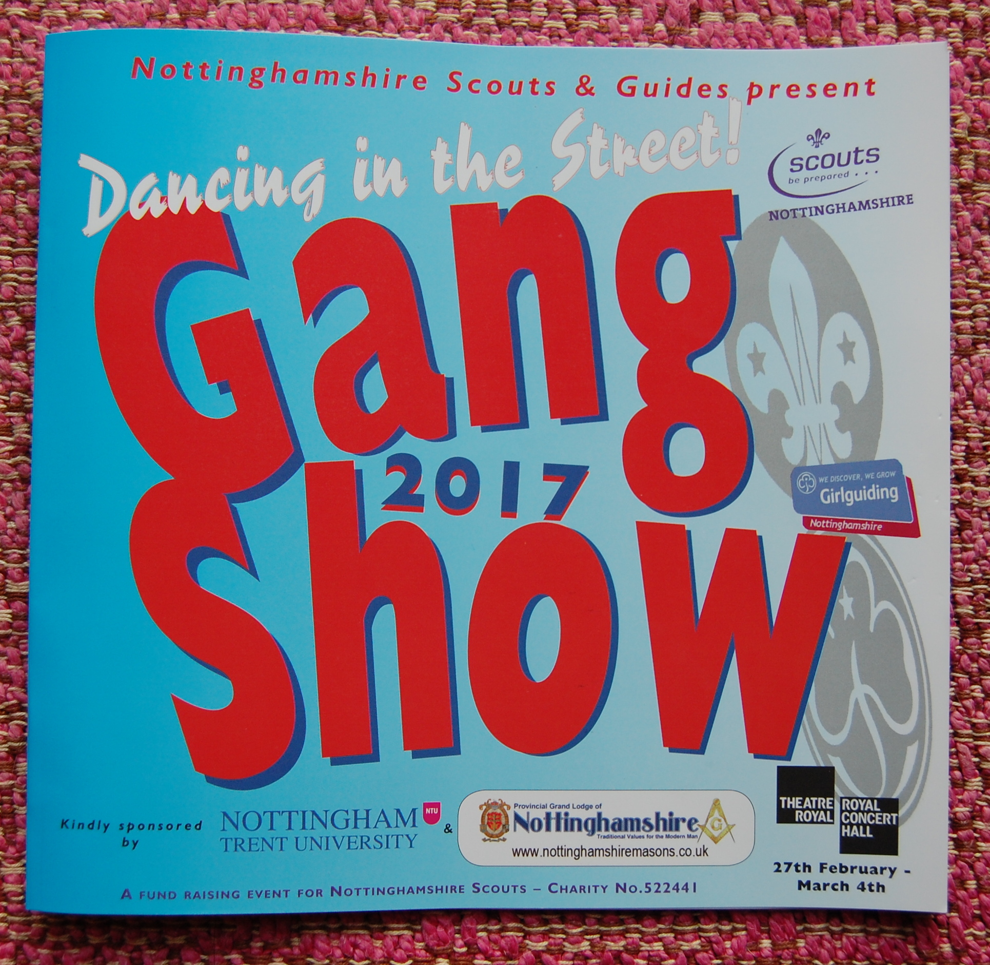 Review: 2017 Gang Show. Nottingham Scouts and Guides. – East Midlands ...