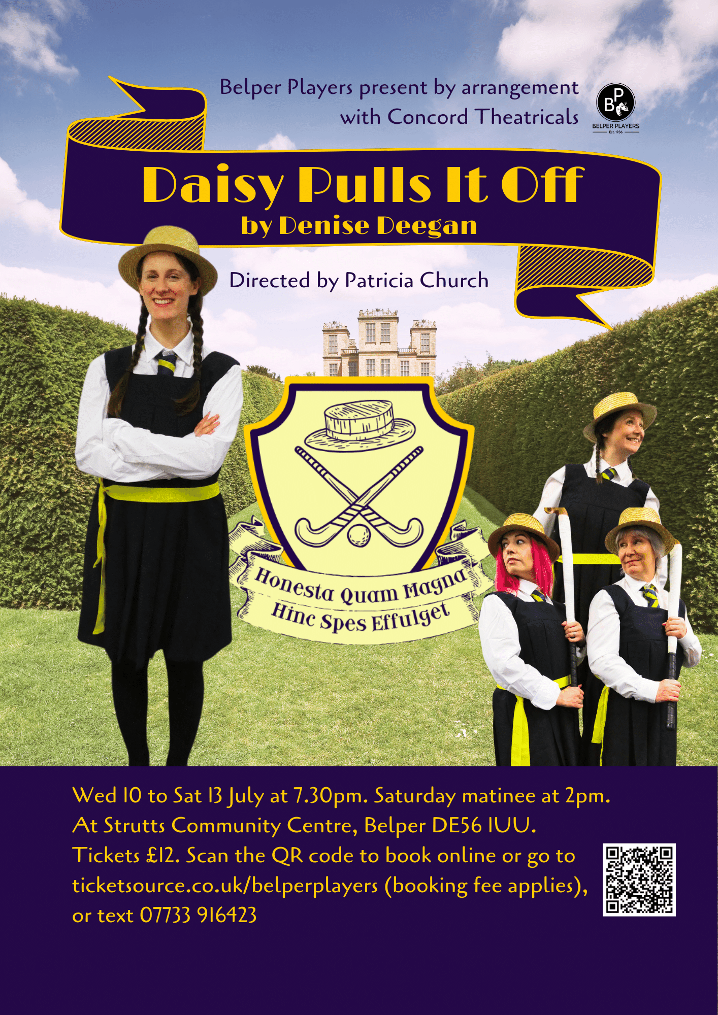 Promo: Daisy Pulls it Off. Belper Players. – East Midlands Theatre.